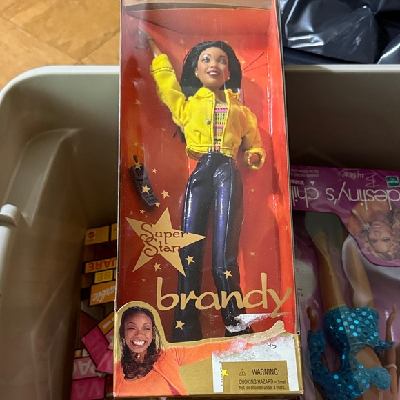 Mattel | Toys | Mattel Super Star Brandy Doll Yellow And Black | Poshmark